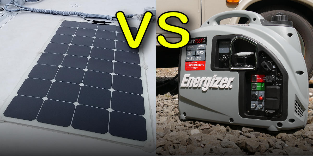 Solar Vs Generator for RV: Which Power Source is Best? - Go Carlife