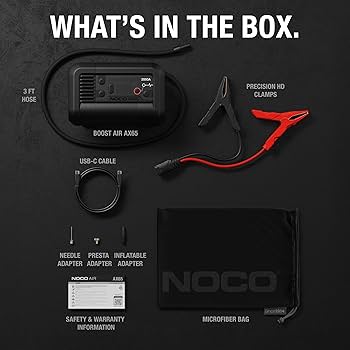 Noco Boost Air Ax65: Ultimate Portable Jump Starter - Go Carlife