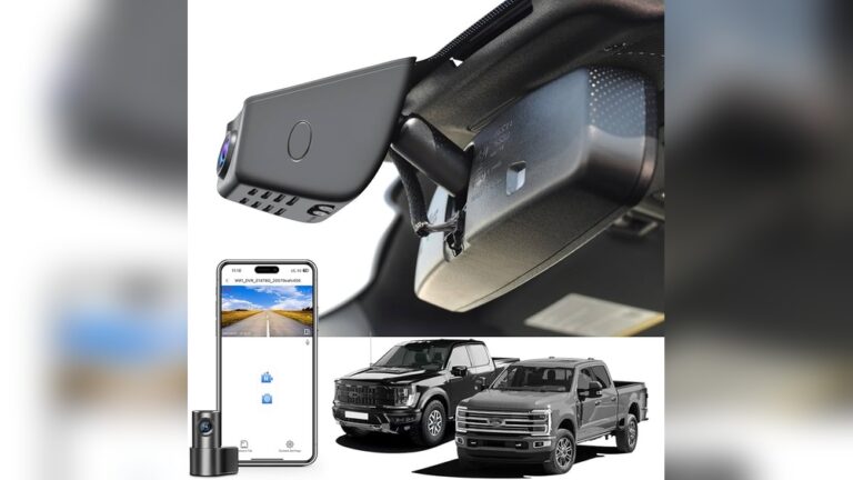 Mangoal Front 4K + Rear 1080P Dash Cam for Ford Trucks: Ultimate Safety ...